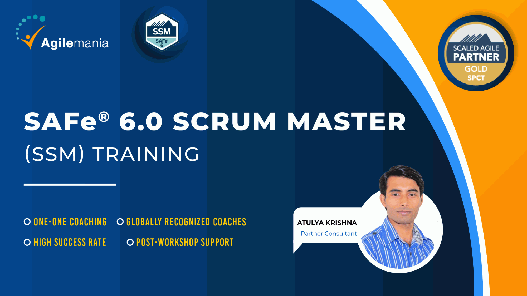 SAFe® 6.0 Scrum Master (SSM) Certification Training - Agilemania